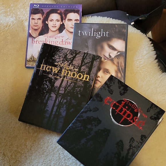 Media | Set Of Twilight Movie Dvds | Poshmark